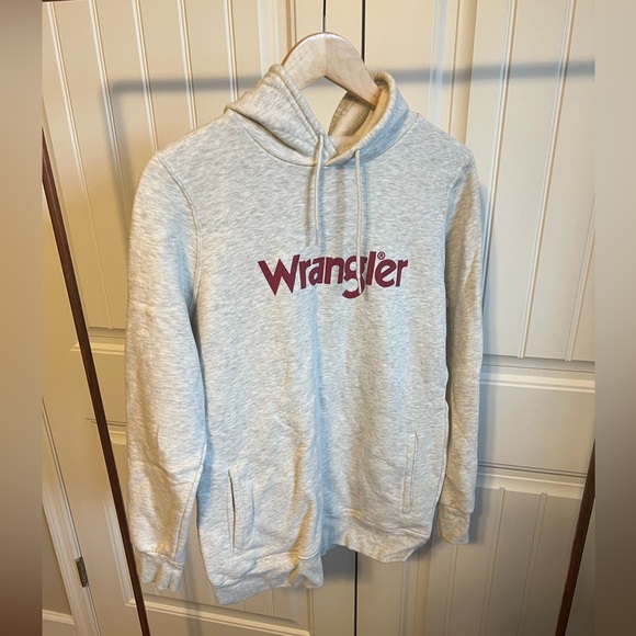 Wrangler | Sweaters | Wrangler Logo Hoodie | Poshmark